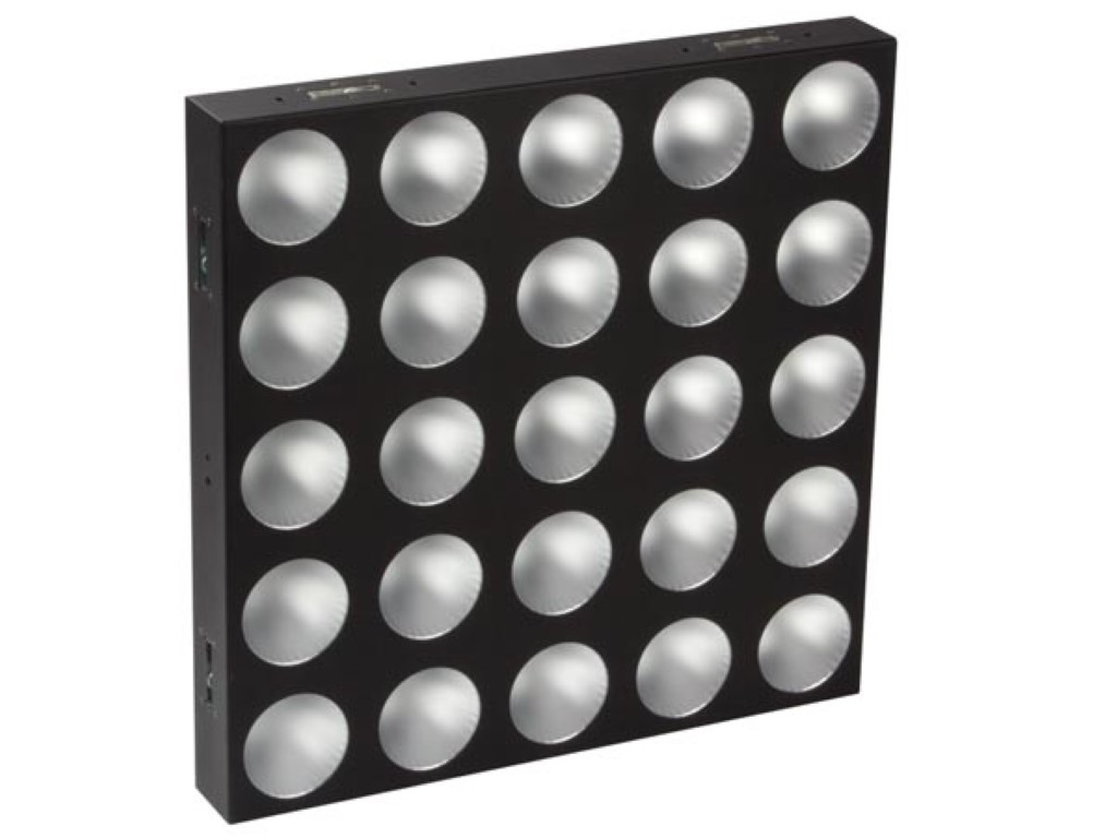 HQ-Power VDPL5X5RGB: TRIXUS - 5 x 5 LED MATRIX LIGHT - 10 W COB RGB ...