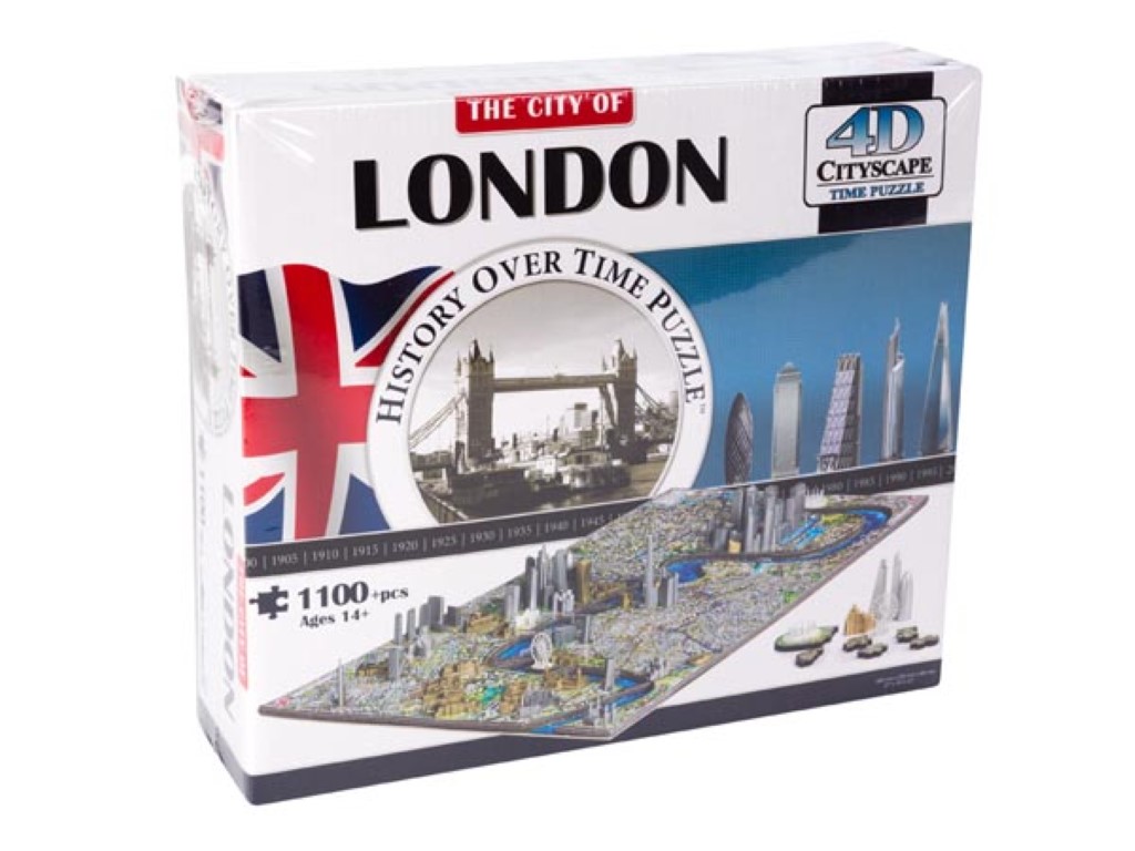 4D Cityscape 4DLO: 4D TIME PUZZLE - LONDON - 1200 pcs – Velleman ...