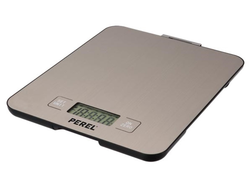 Perel VTBAL100: DIGITAL KITCHEN SCALE - 15 kg / 1 g – Velleman ...