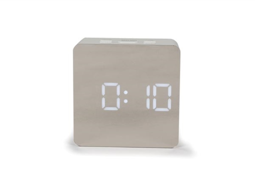 Perel WC214: DIGITAL ALARM CLOCK WITH MIRROR DISPLAY AND TEMPERATURE ...