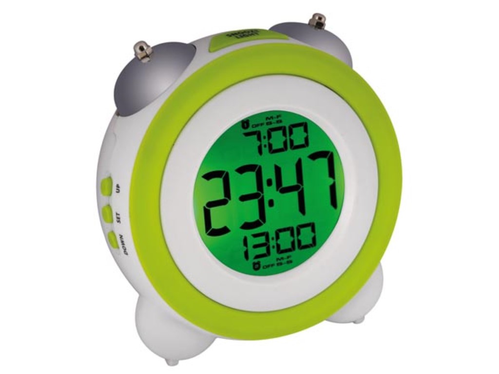 Perel WC206: DIGITAL MECHANICAL DOUBLE BELL CLOCK – Velleman ...