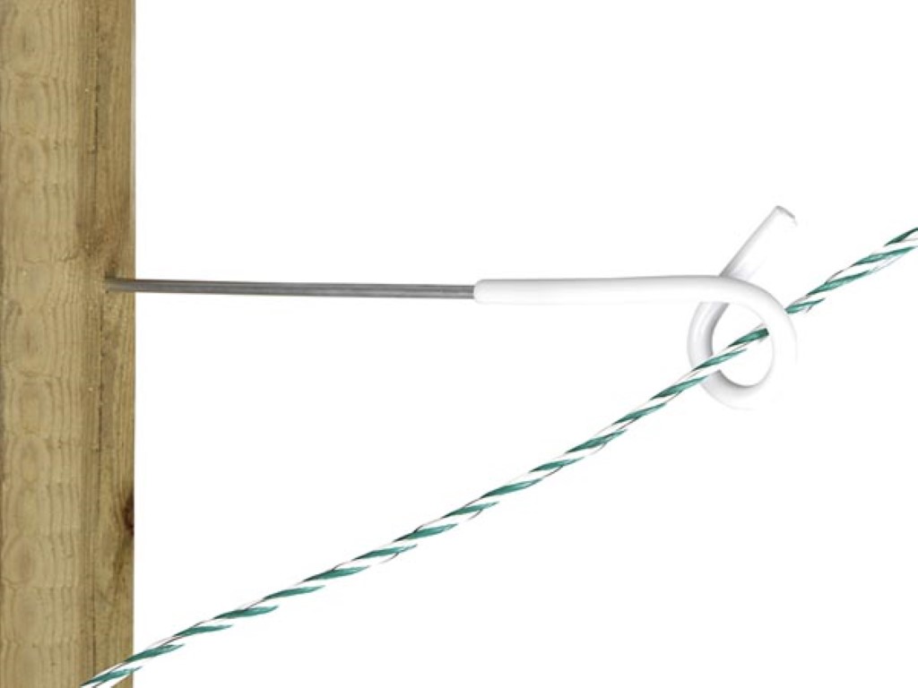 Corral COR441868: Offset pigtail insulator with 40 cm support, 5 pcs ...