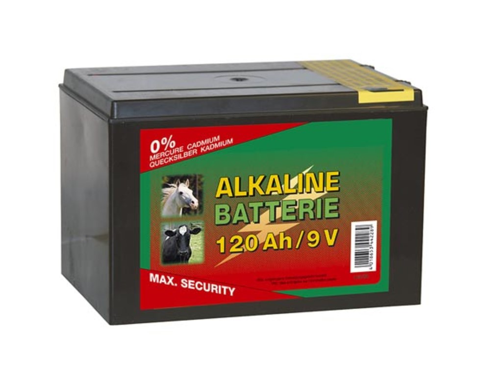 Corral COR44228: Dry battery Alkaline, 9 V, 120 Ah, small case ...