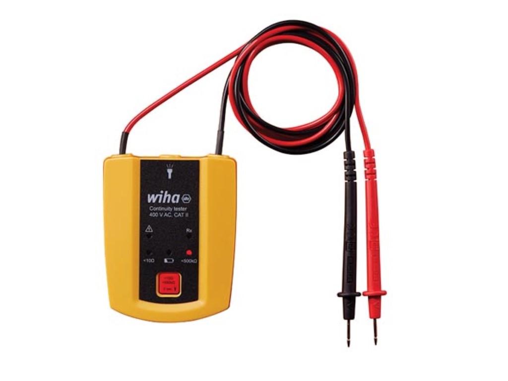 WIHA WH45222: Wiha comprobador de continuidad hasta 400 VAC - CAT II ...