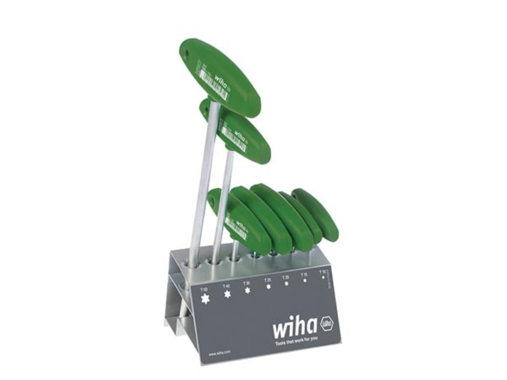 WIHA WH01348: Wiha L-key with T-handle set Short TORX® in work bench ...